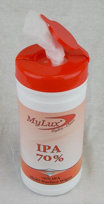 70% IPA Isopropyl Alcohol wipe tubs | Wet Wipes, Surface Cleaning ...